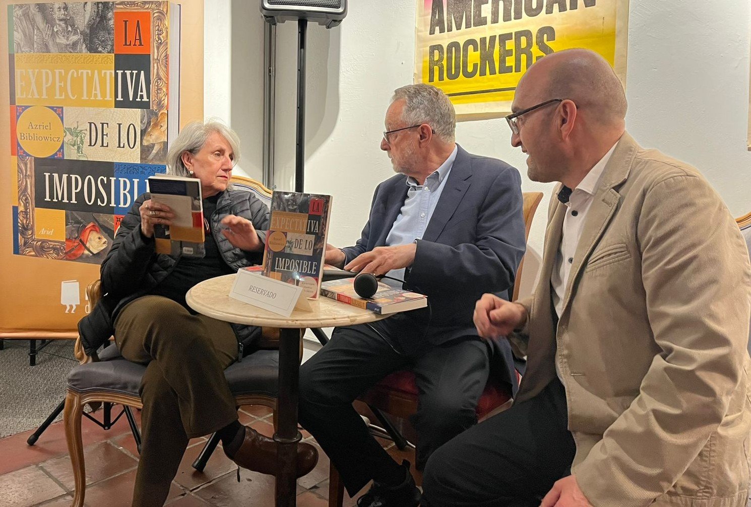 Una tarde con el escritor Azriel Bibliowicz